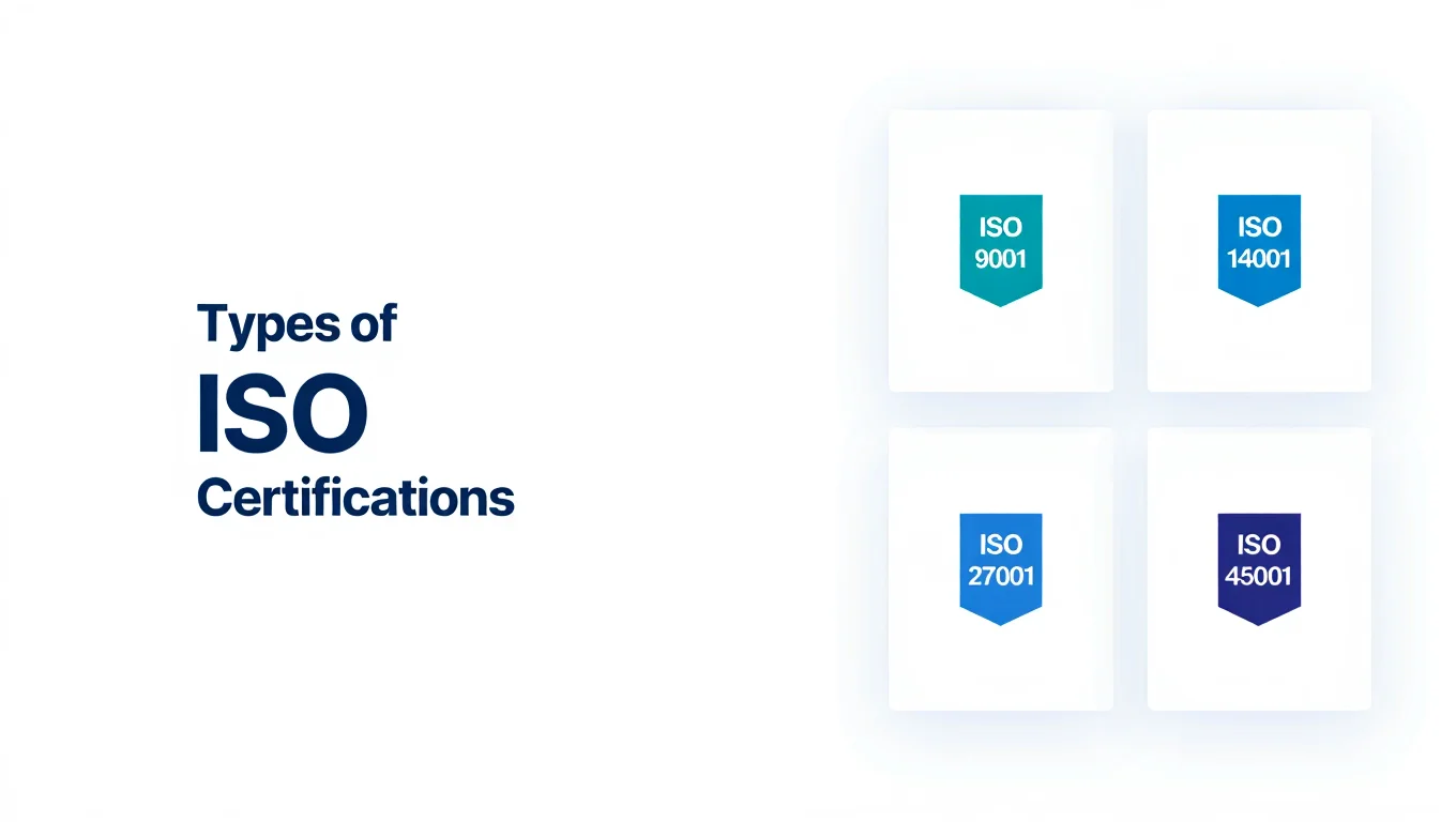 Types of ISO Certifications: Complete List Explained